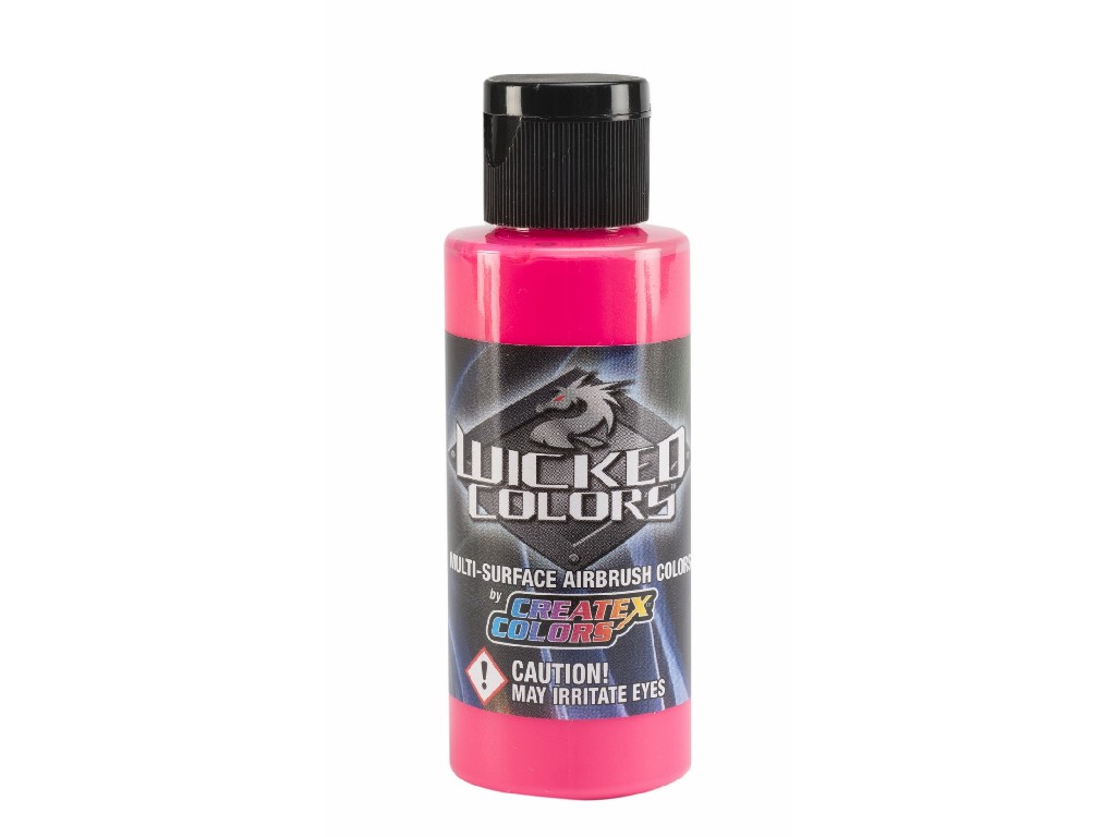 Wicked W026 Fluorescent Pink - 60ml | Airbrushcentrum